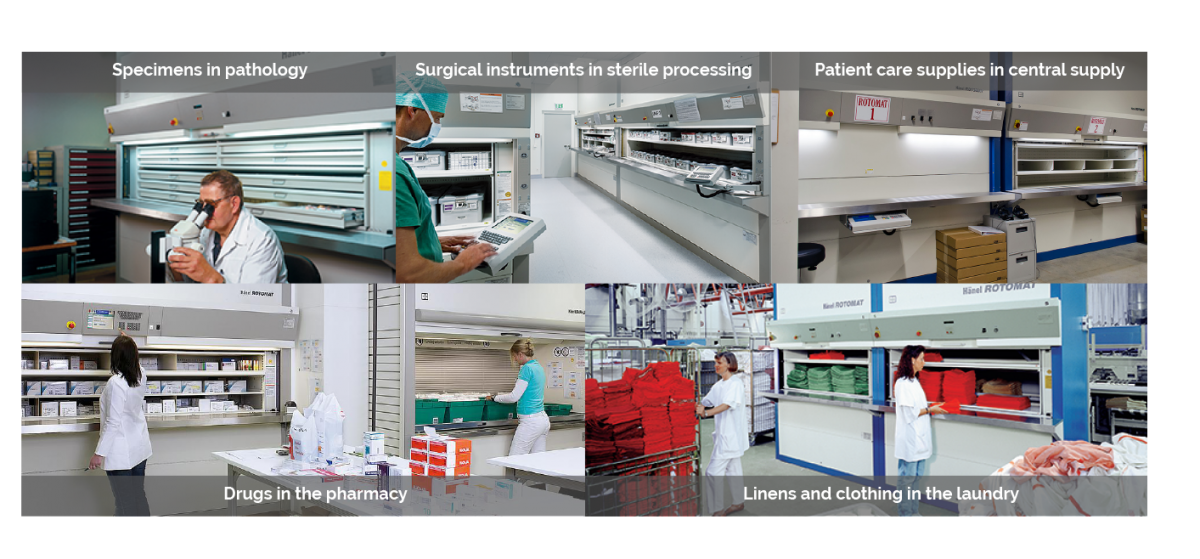 Healthcare Storage Solutions - Patterson Pope - Go Vertical