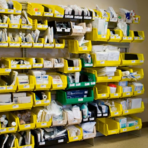 Modular Bin Shelving System: FrameWRX Cart Bin | Patterson Pope