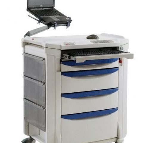 Procedure Cart: Medical Supply Cart: Mobile Computer Cart | PP