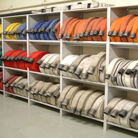 Fire Hose Rack: Firehouse Storage: Industrial Hose Rack | Patterson