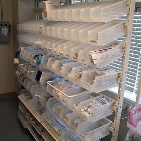 Modular Bin Shelving System: FrameWRX Cart Bin | Patterson Pope