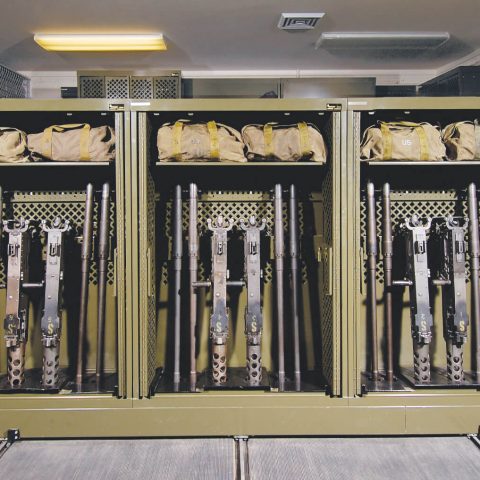 Universal Weapons Rack: Military Weapons Storage System | Patterson
