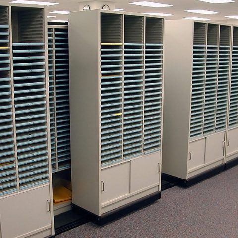 Mailroom Sorting Station: Freestanding Furniture | Patterson Pope
