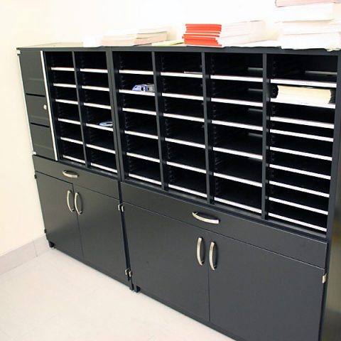 Mailroom Sorting Station: Freestanding Furniture | Patterson Pope