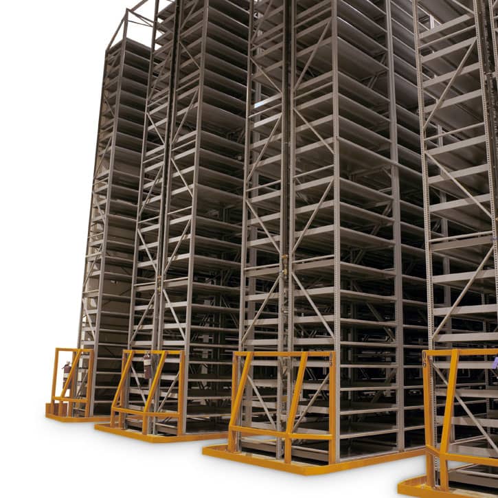 Compact Storage: Mobile High Bay Storage System | Patterson Pope