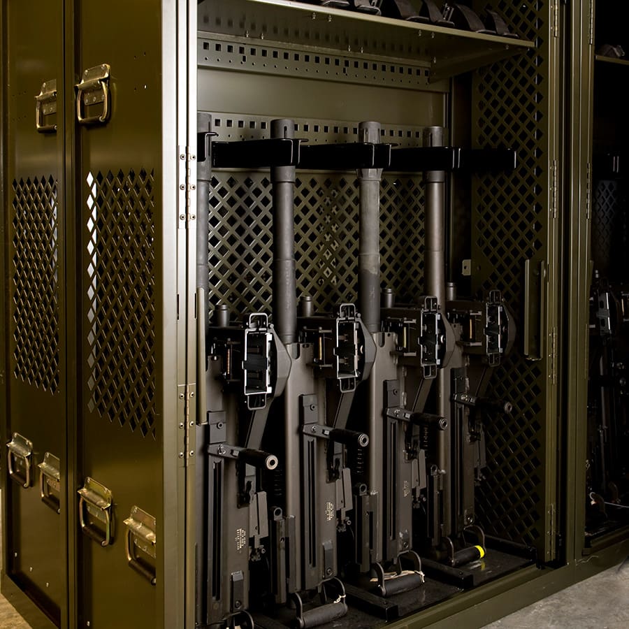 Military Storage: Universal Weapons Rack | Patterson Pope