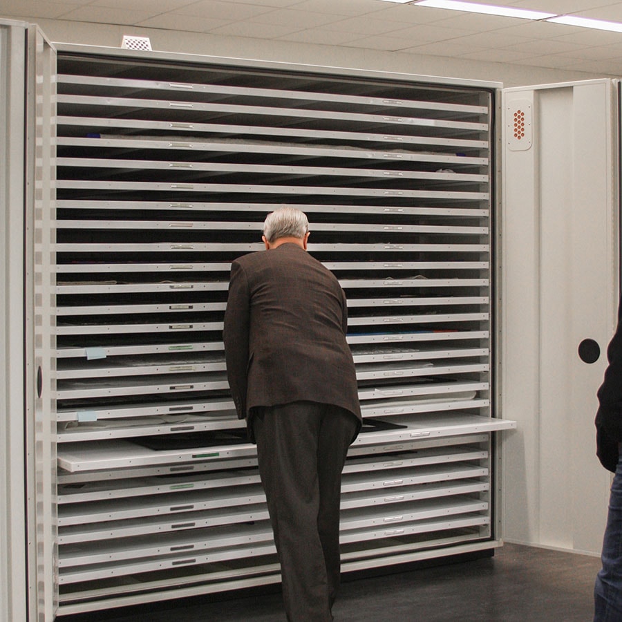 Museum Storage: Cabinets, Art Racks, Compactors | Patterson Pope