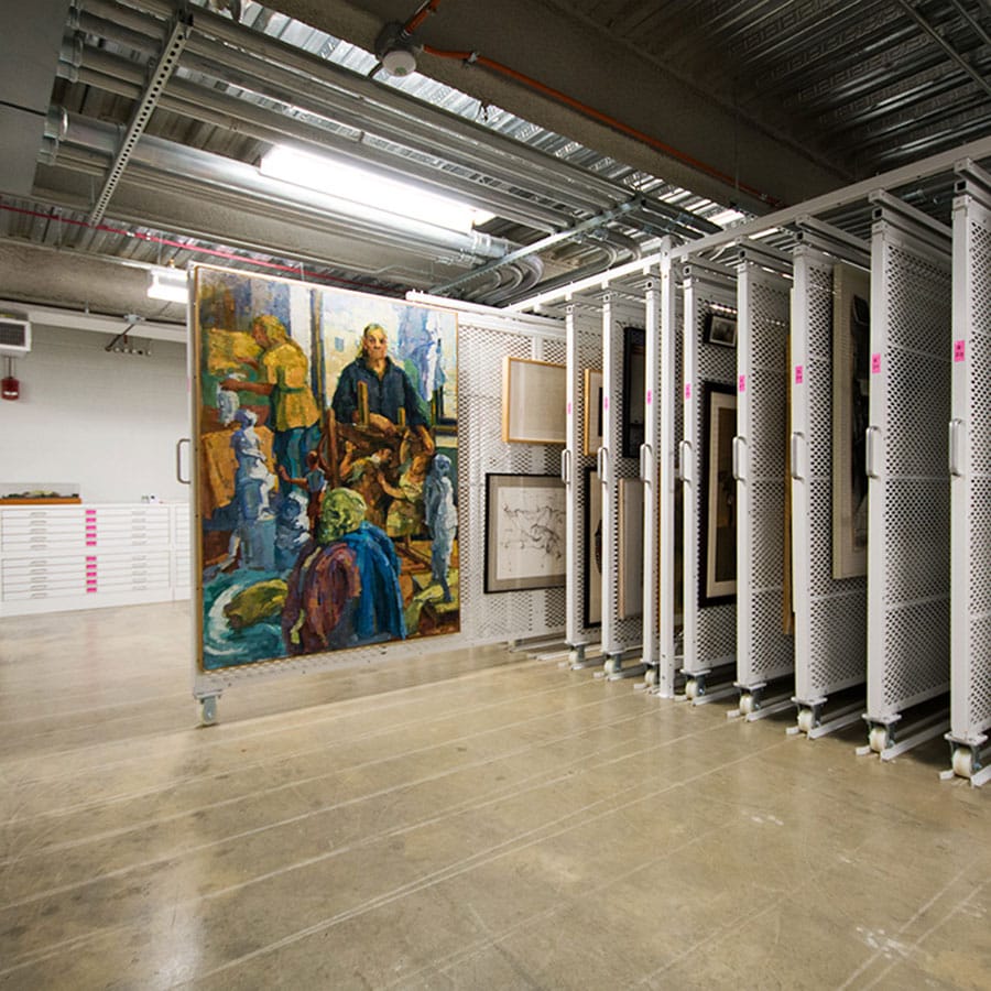 Museum Storage: Cabinets, Art Racks, Compactors | Patterson Pope
