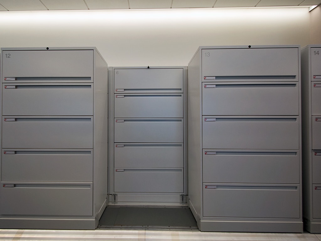Lateral File Cabinet: High-Density Lateral Sliding Shelving | PP