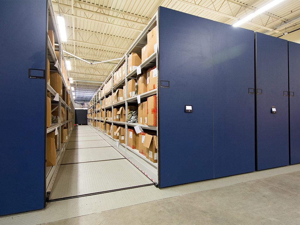 Eclipse Shelving: Electrical Powered Mobile Shelving System | PP