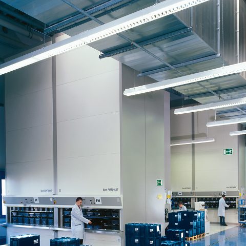 Rotomat Industrial Vertical Carousel Storage System | Patterson