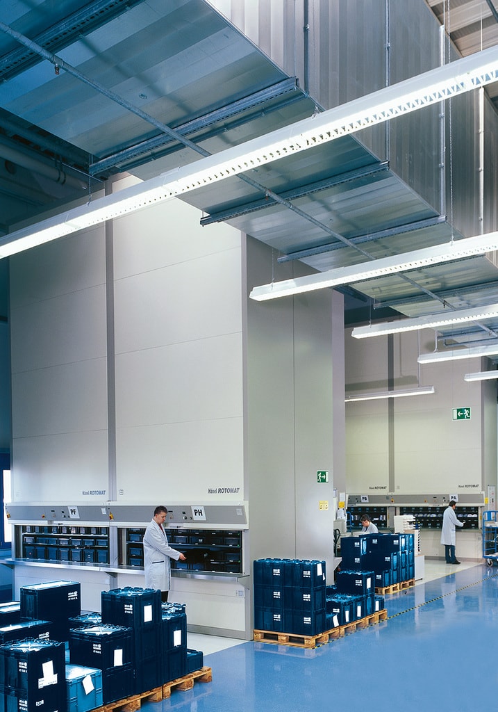 Rotomat Industrial Vertical Carousel Storage System | Patterson