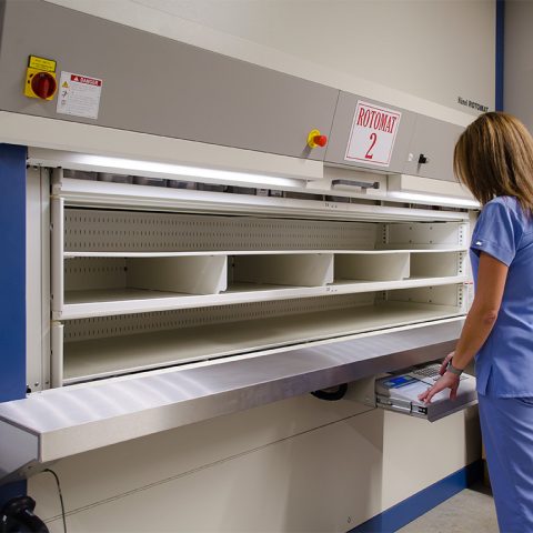 Vertical Office Carousel Automated Storage and Retrieval System: PP