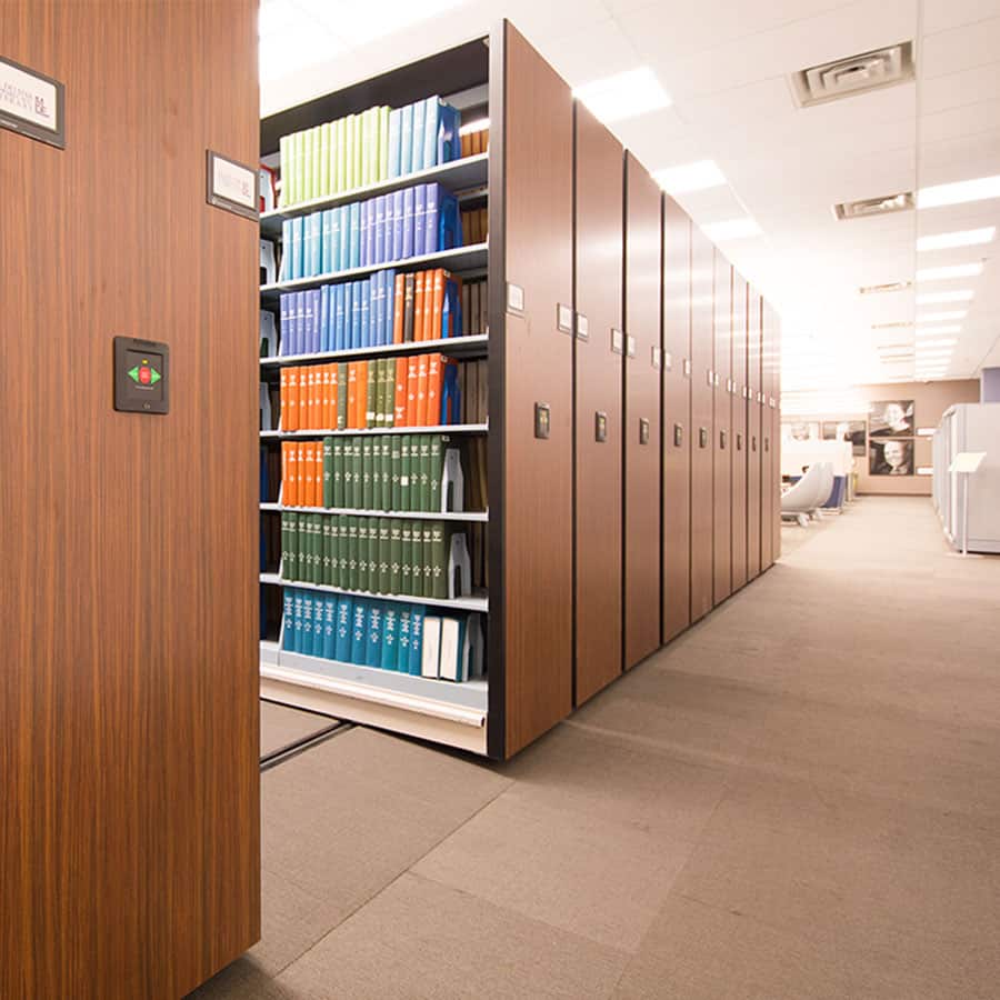 Library Storage and Shelving Systems | Patterson Pope