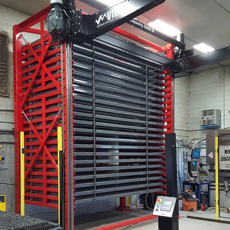 Save Space with Sheet Metal Vertical Lifts