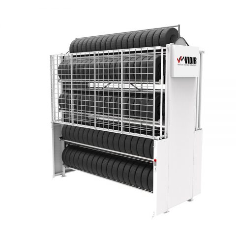 Gain Space and Efficiency with Vertical Tire Carousels