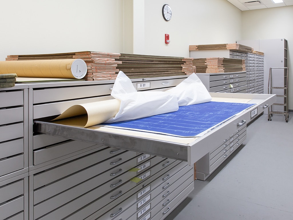 Flat File Cabinets, Map Cabinets and Museum Archival Storage | PP