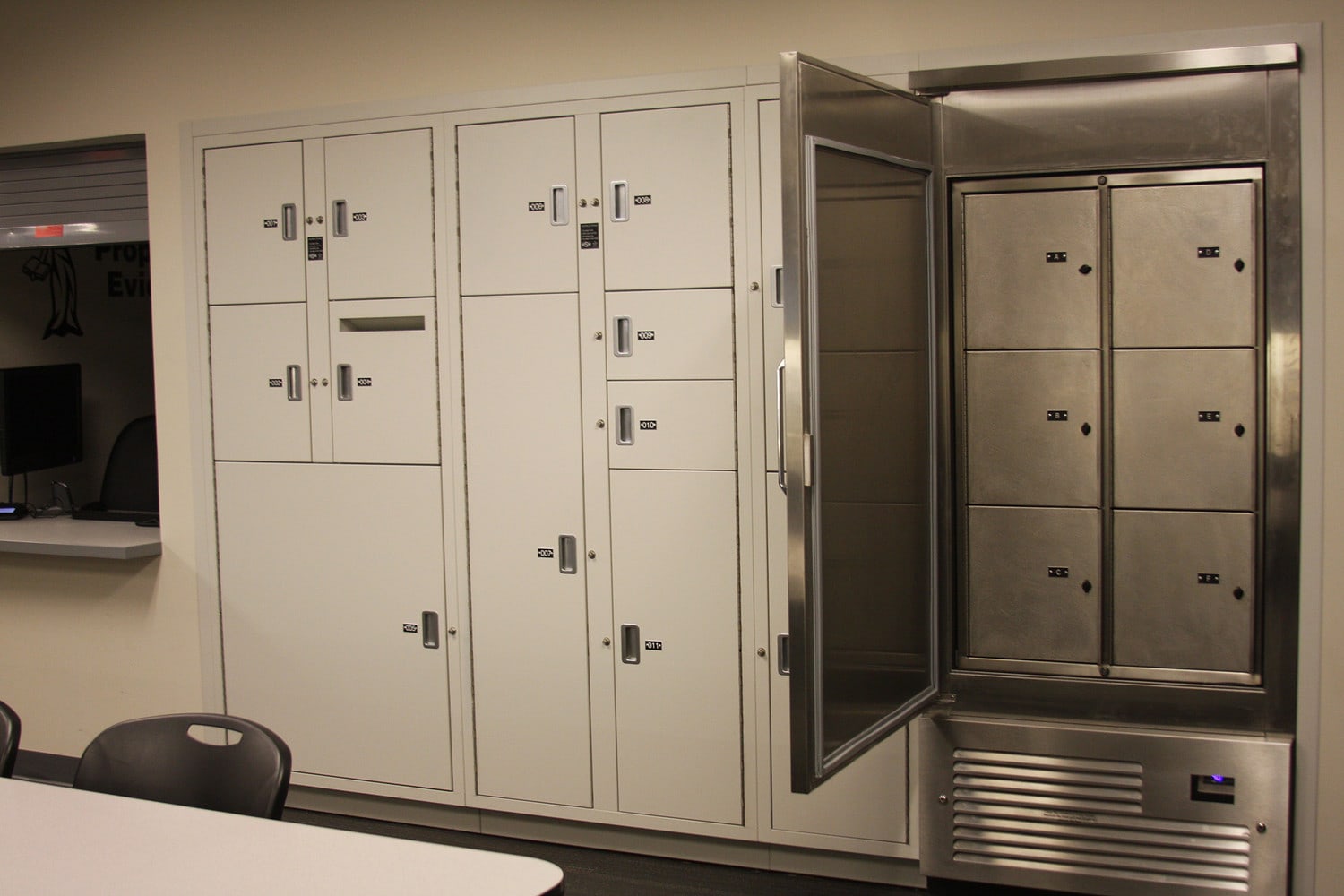 Refrigerated Lockers for Evidence Storage | Patterson Pope