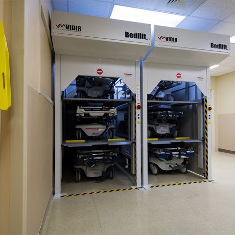 Bed Lifts for Hospital Bed Storage Solutions | Patterson Pope