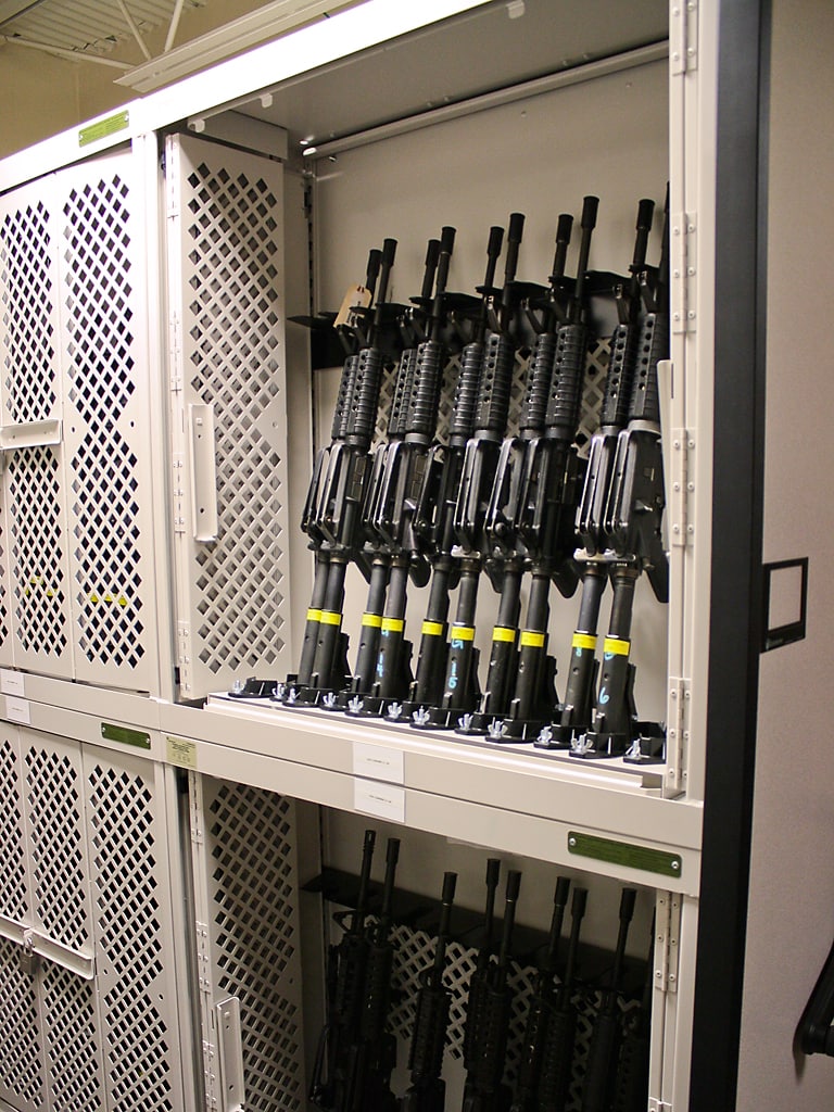 Universal Weapons Rack: Military Weapons Storage System | Patterson