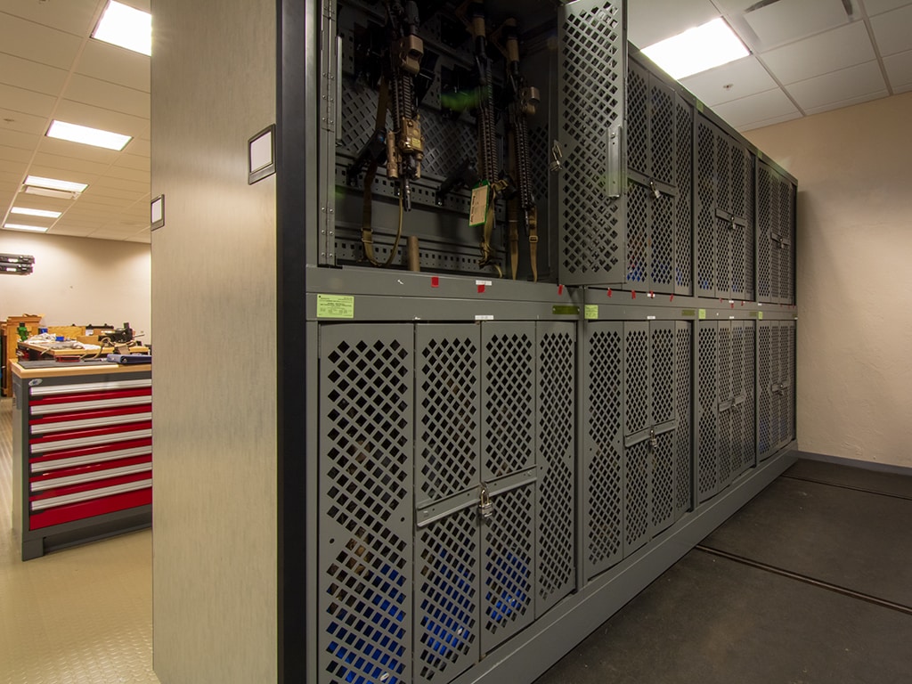 Universal Weapons Rack: Military Weapons Storage System | Patterson