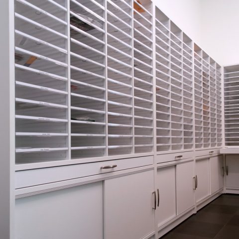 Mailroom Sorting Station: Freestanding Furniture | Patterson Pope